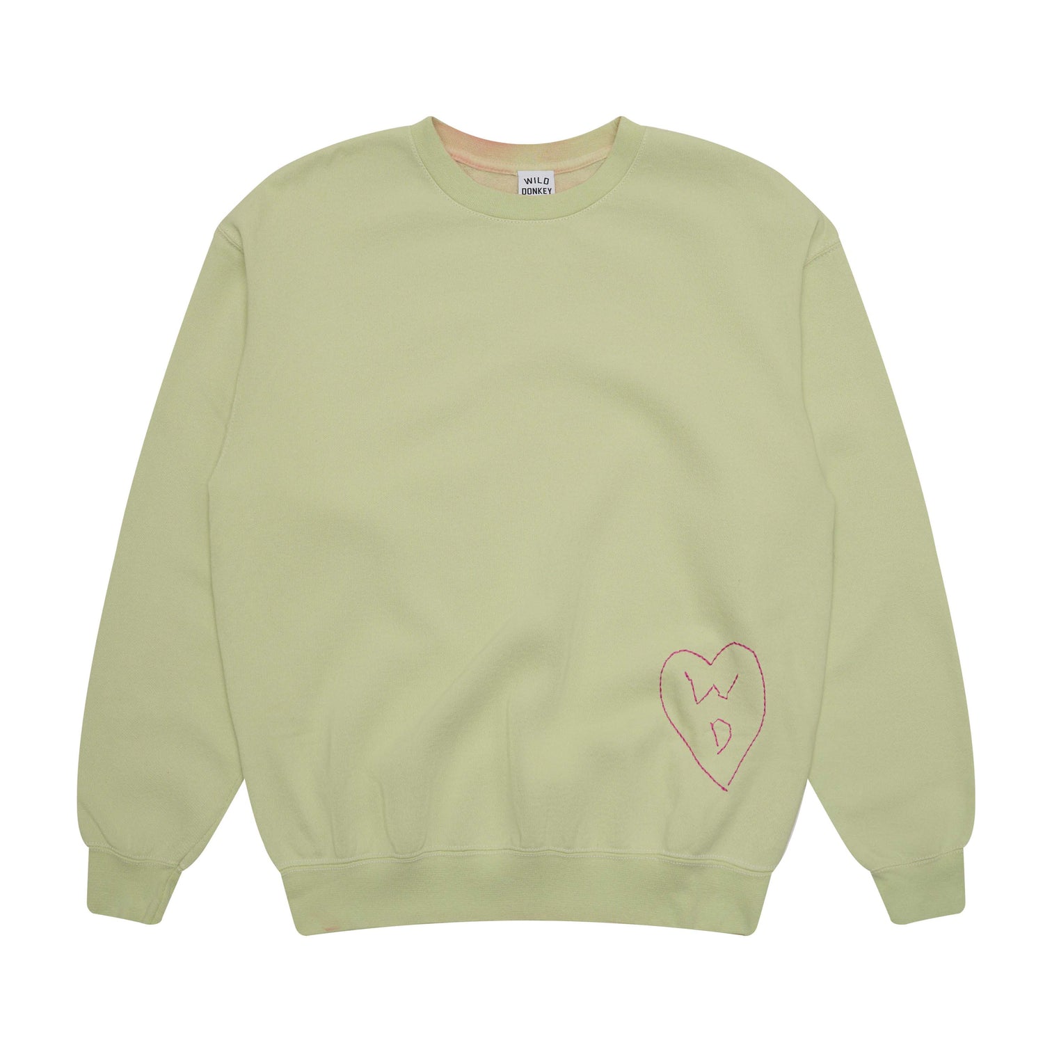 Heart Scribble Crewneck – Wild Donkey